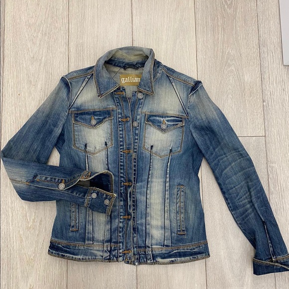 John Galliano | Jackets & Coats | Denim Galliano Jacket | Poshmark